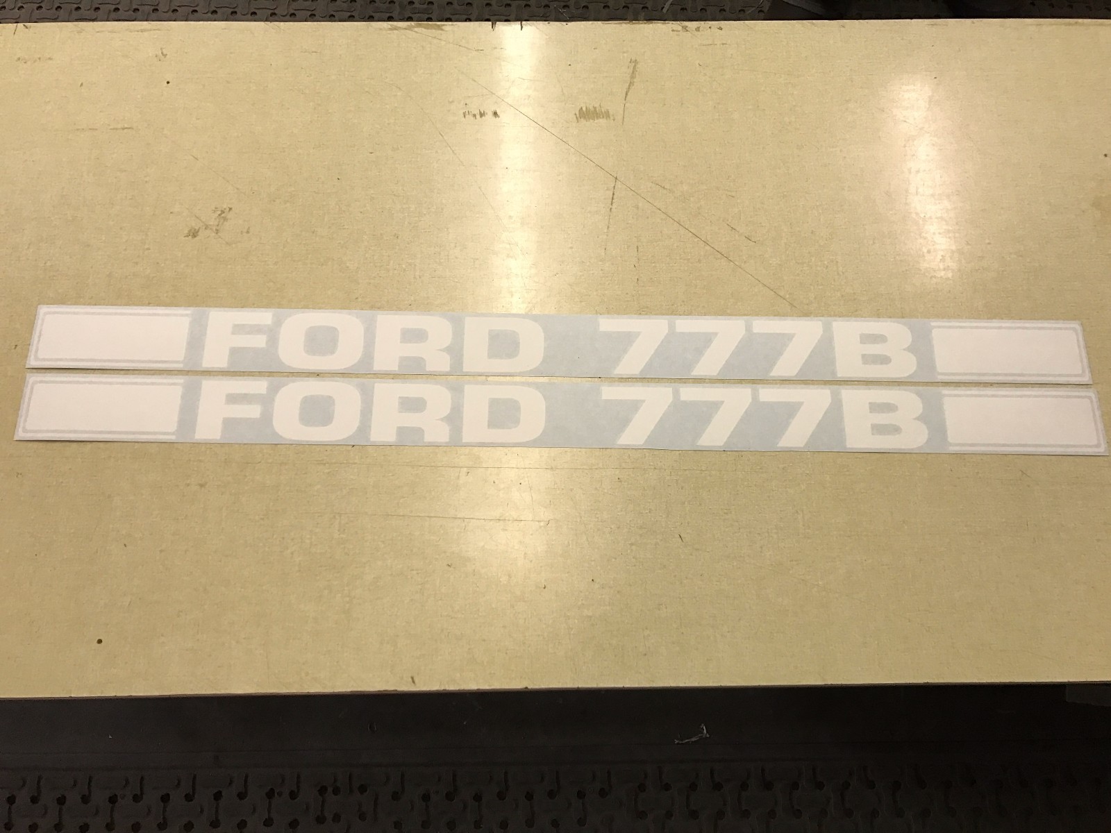 Ford 777B Loader Decals | eBay