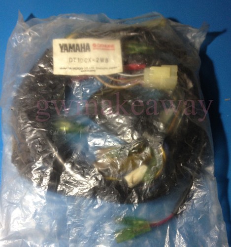 Fits YAMAHA DT100 DT100X DT100X-2W8 WIRE HARNESS NOS JAPAN No.2W8H-2590 ...