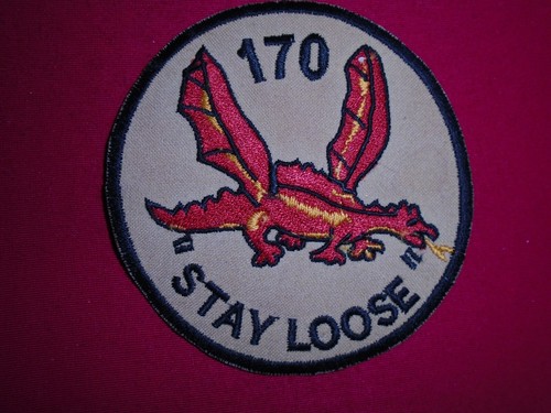 Vietnam War Patch US 170th Assault Helicopter Company STAY LOOSE (1967 ...