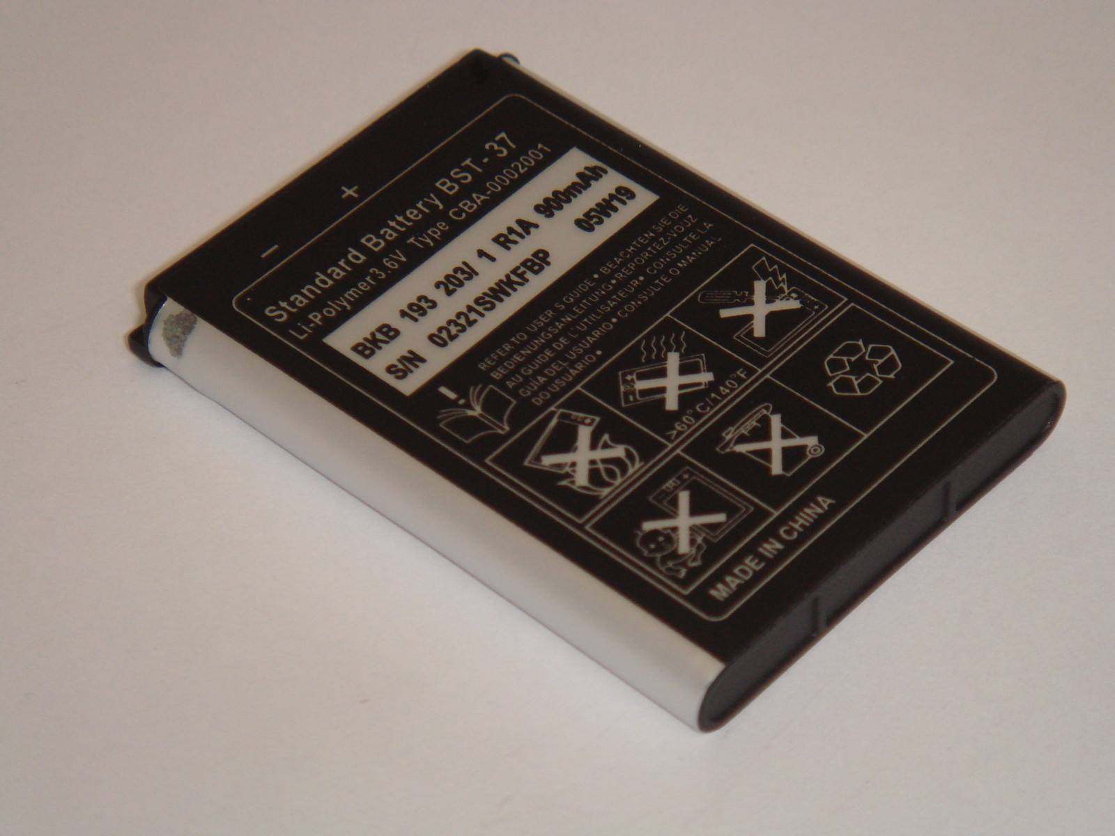 BST37 NEW REPLACEMENT BATTERY FOR SONY ERICSSON K610i W350i W800i W810i ...