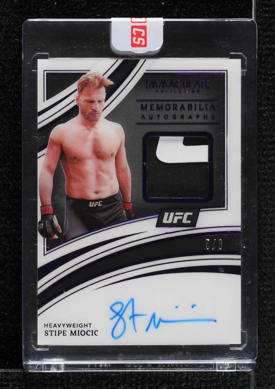2022 Panini Immaculate Collection UFC - Memorabilia Autographs Acetate ...
