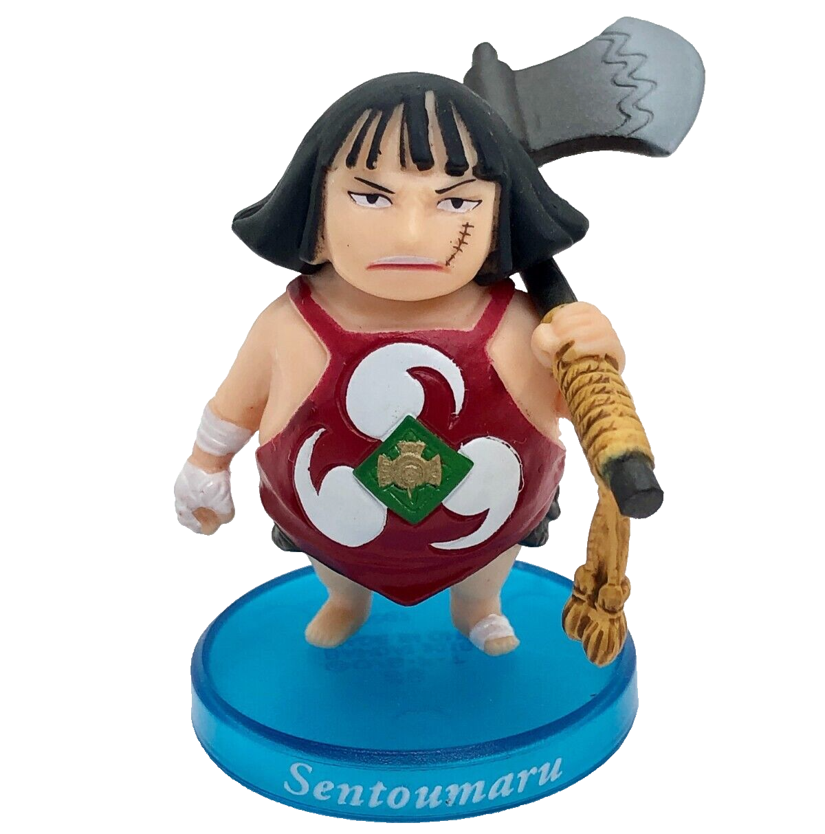 Sentoumaru One Piece Candy Toy Trading Mini Figure Blue Base Bandai #8 ...