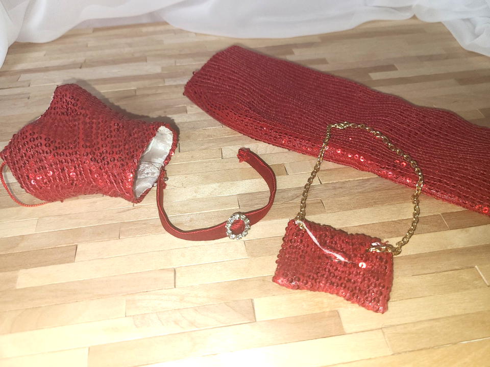 16” Tonner Tyler Wentworth Doll RED SEQUIN ensemble Brenda Starr Sydney ...