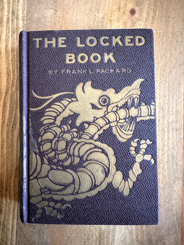 The Locked Book, by Frank L. Packard - 1924 - Antique Hardcover Book | eBay