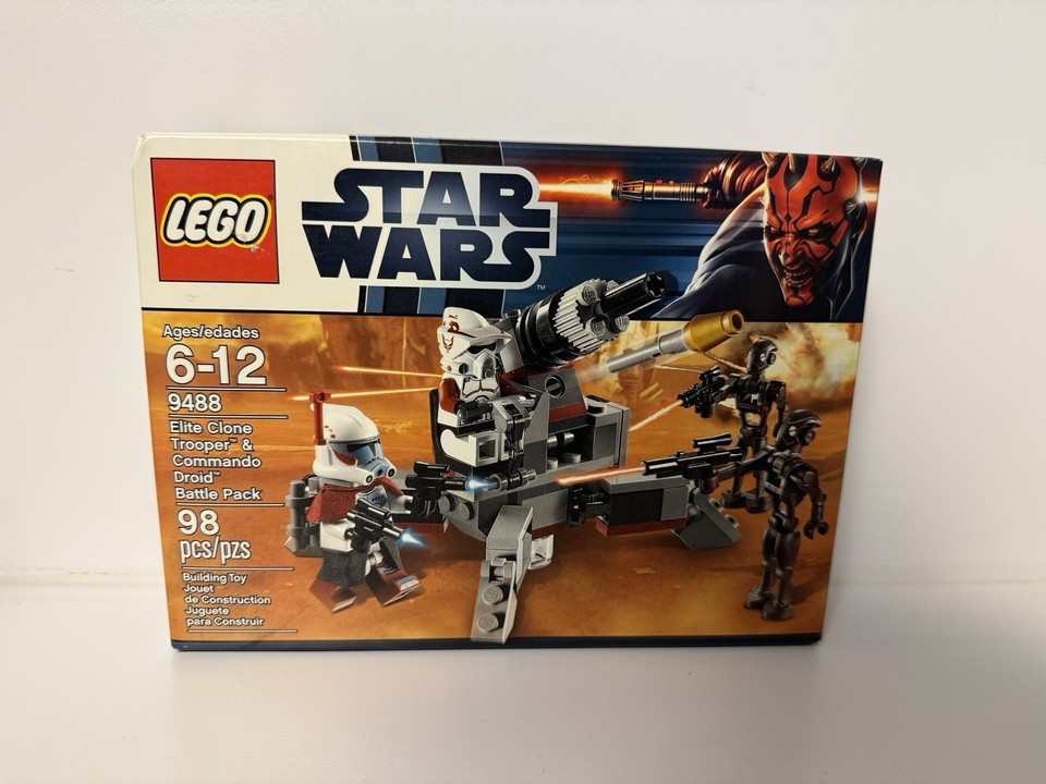 LEGO Star Wars: Elite Clone Trooper & Commando Droid Battle Pack (9488 ...