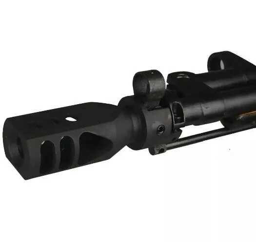 Mosin Nagant M44 Bolt On Tank Style Muzzle Brake Triangular Baffles | eBay