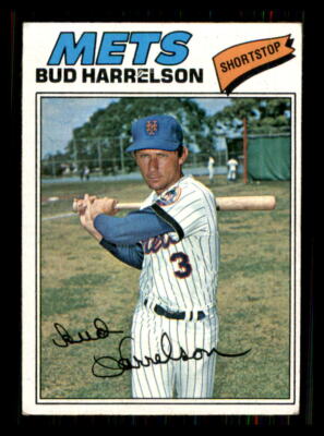 1977 Baseball Topps Bud Harrelson New York Mets #44 | eBay