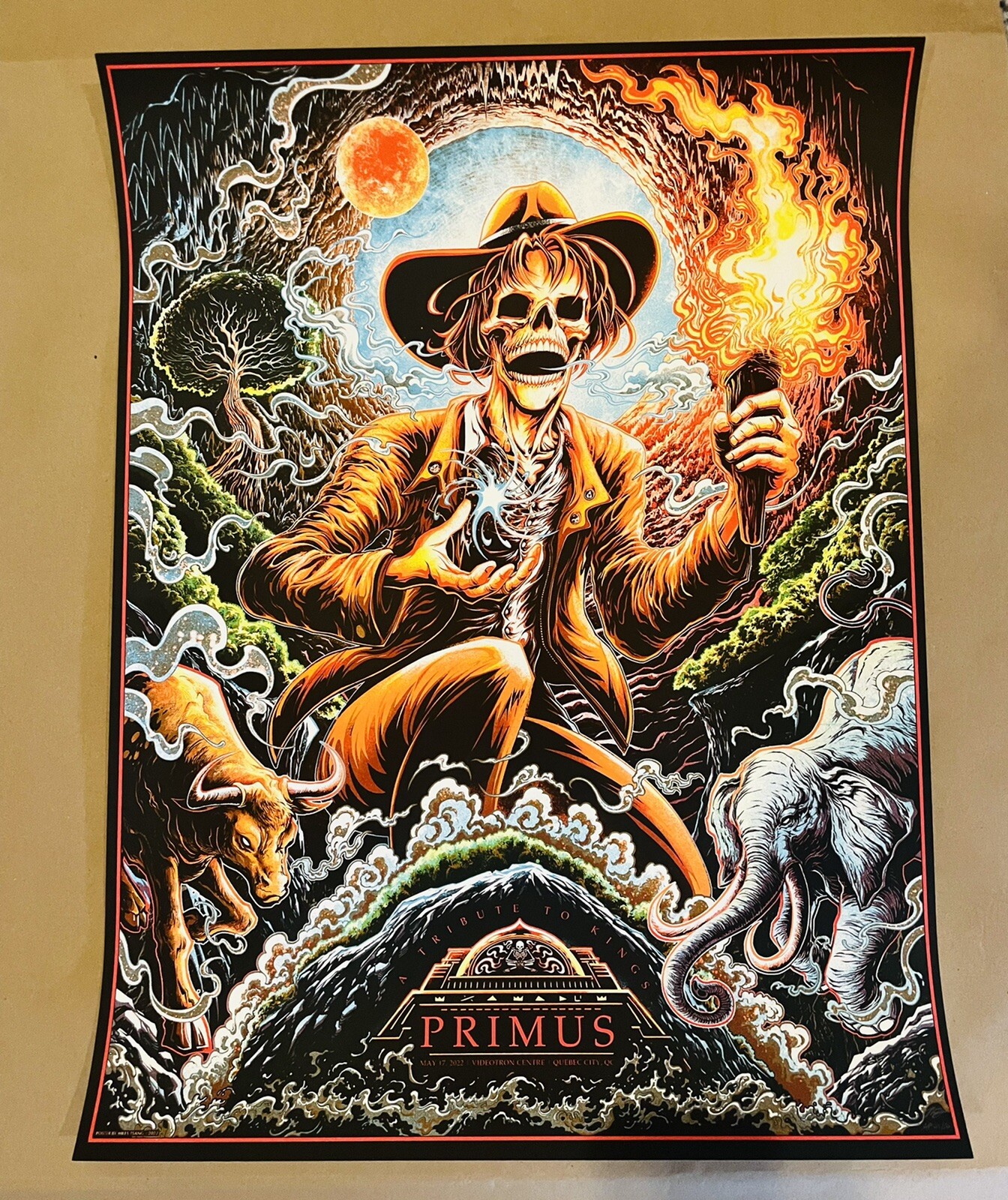 PRIMUS Poster Quebec 5/17/22 Miles Tsang AP SIGNED xx/50 | eBay