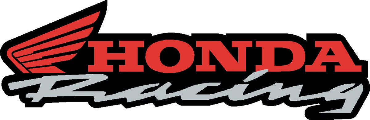 Honda Racing Logo Black