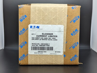 Eaton ELC3050R 50A HMCP Current Limiter NEW IN BOX USA | eBay