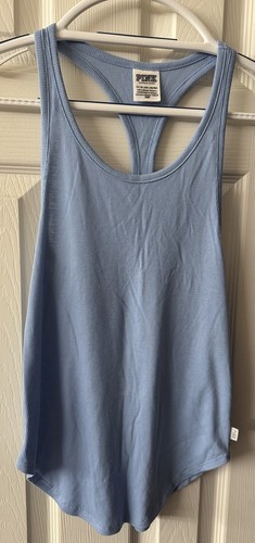 Victoria’s Secret Slate Blue Racerback Tank Top NWOT Size XS | eBay