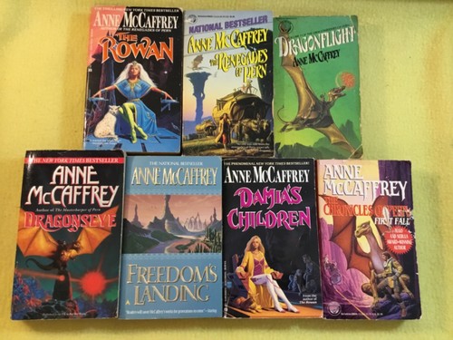 Anne McCaffrey Lot of 7 Science Fiction, Fantasy Paperbacks AMc1 | eBay