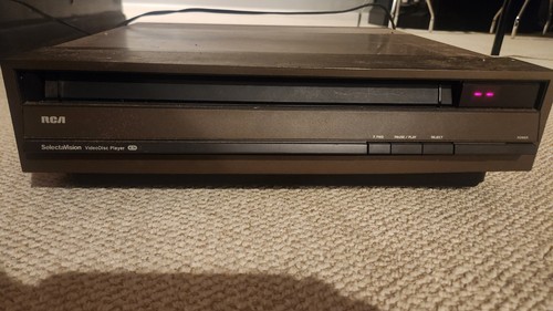 RCA SelectaVision VideoDisc CED Player untested but turns on | eBay