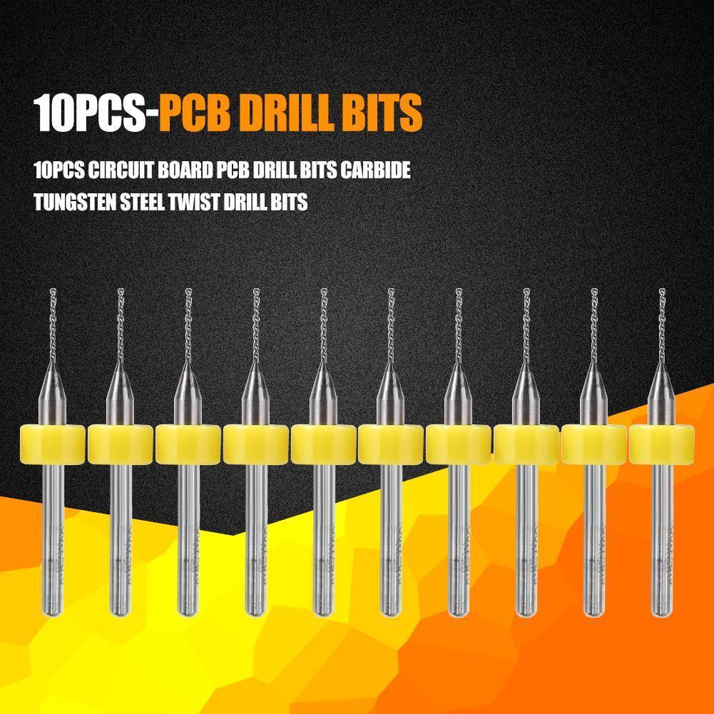 10pcs Circuit Board PCB Drill Bits Steel Twist Drill Bits (0.7mm) | eBay