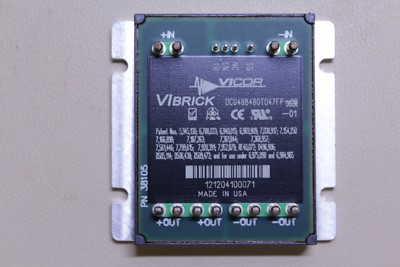 DC/DC converter Module Vicor VI BRICK, Vi = 36-75V, Vo = 48V ...