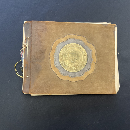 1926 University of New Hampshire Scrapbook Durham NH Florence Weast ...