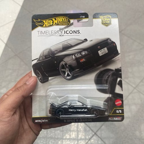CHASE - Hot Wheels 2025 Timeless Icons - V-Spec II Nissan Skyline GT-R ...