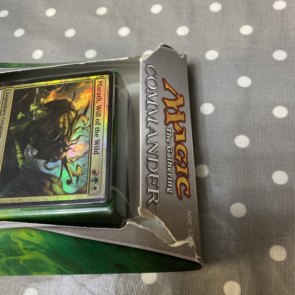 Nature Of The Beast Commander Deck ~ MTG Magic ~ Marath New Sealed ...