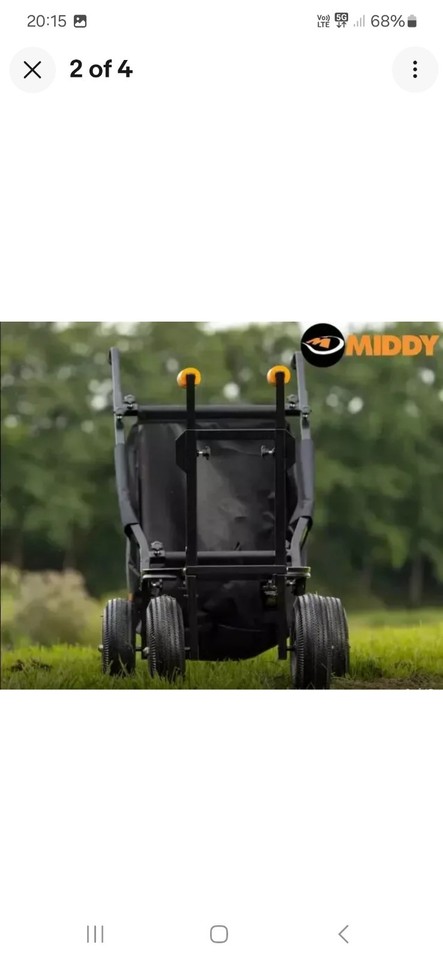 Middy Match Extendable 4-Wheel Tackle Barrow Trolley | eBay UK