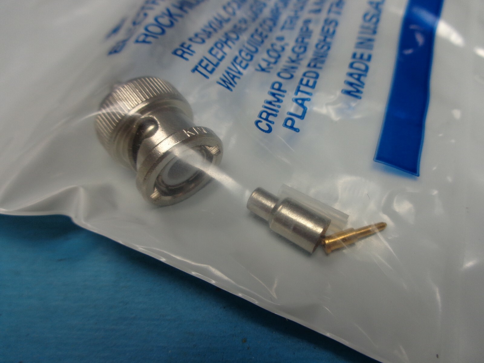 (1) KA-59-557M06 KINGS CONNECTOR BNC 50 OHM 0 to 4 GHz COAX STRAIGHT CABLE CRIMP | eBay