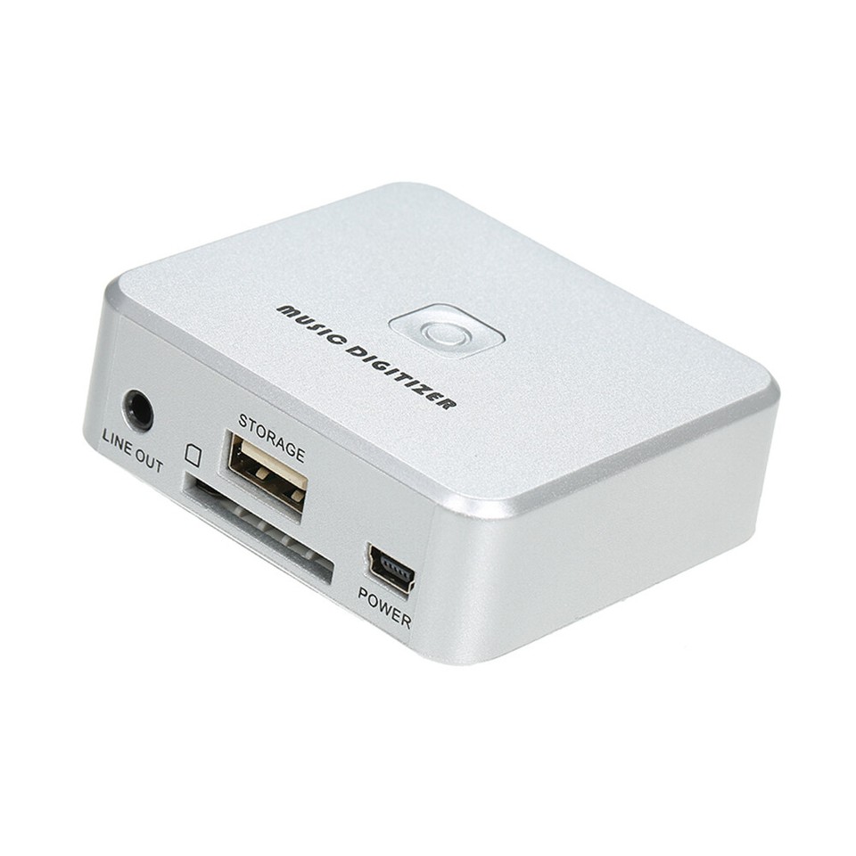 Music Digitizer CD MP3 Recorder 128Kbps Portable Audio Capture Box ...