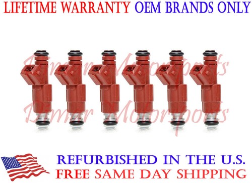 Lifetime Warranty-31lb / 325cc OEM Bosch Fuel Injector Set of 6 ...