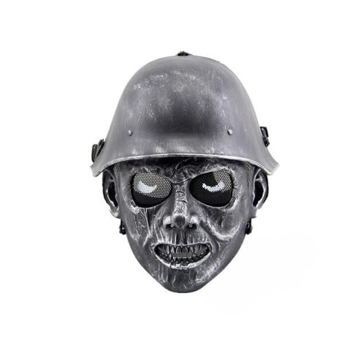 Halloween Scary Zombie Army Airsoft Full Face Protect Mask Skull ...