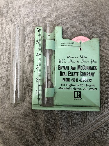 Bryant And McCormack Real Estate Company Mountain Home, AR Rain Gauge ...