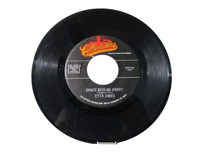 45 RECORD - ETTA JAMES - DANCE WITH ME HENRY | eBay