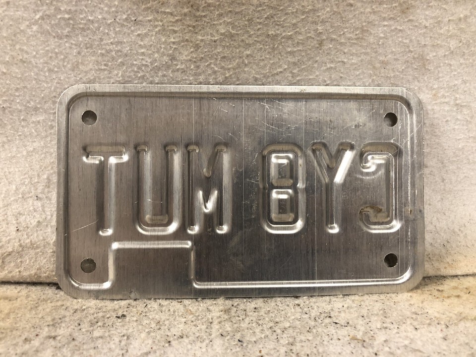 2011 Georgia Motorcycle License Plate “MUT” | eBay