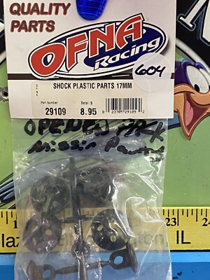 OFNA 29109 Shock Plastic Parts 17mm {Hyper 9} NewOpenedPack Missing 2pc ...