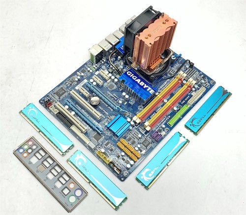 GIGABYTE GA-EP45-UD3P Motherboard ATX LGA 775 Core 2 Quad Q8400 2.66GHz ...