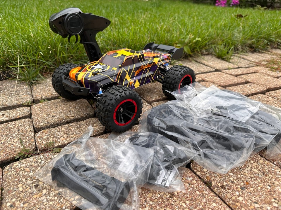 Brushless RC Car 16890A 1/16 Scale 4X4 RTR truck with full accessory ...