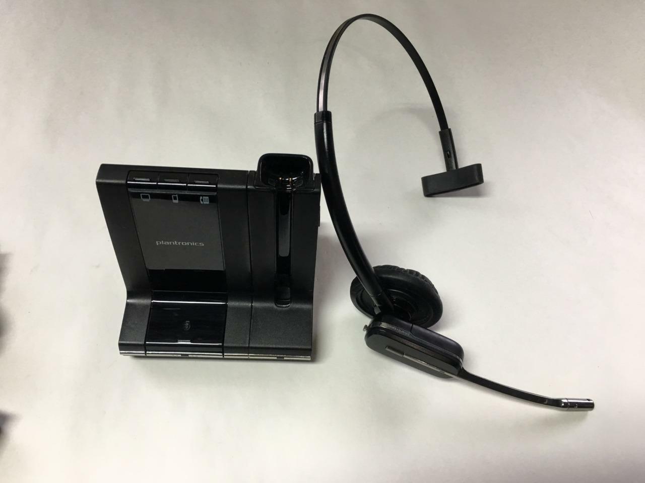 PLANTRONICS 745 AL8-WO2 W/ WH500 HEADSET BATTERY CHARGER AC ADAPTER ...