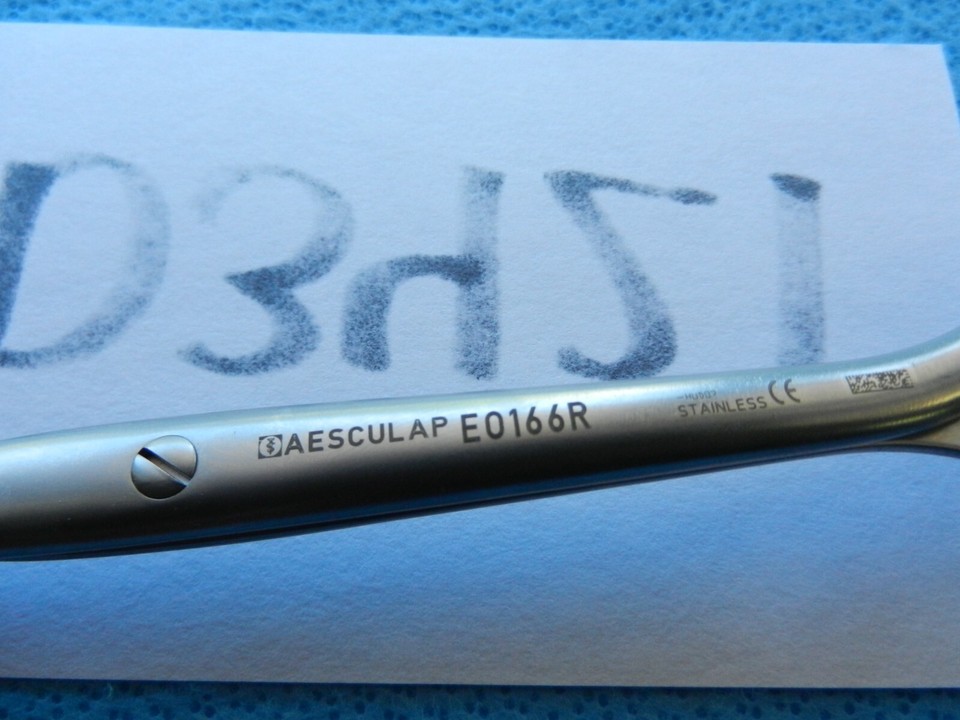 D3421 Aesculap Surgical 4 x 4 Pratt Uterine Tenaculum Forceps EO166R | eBay