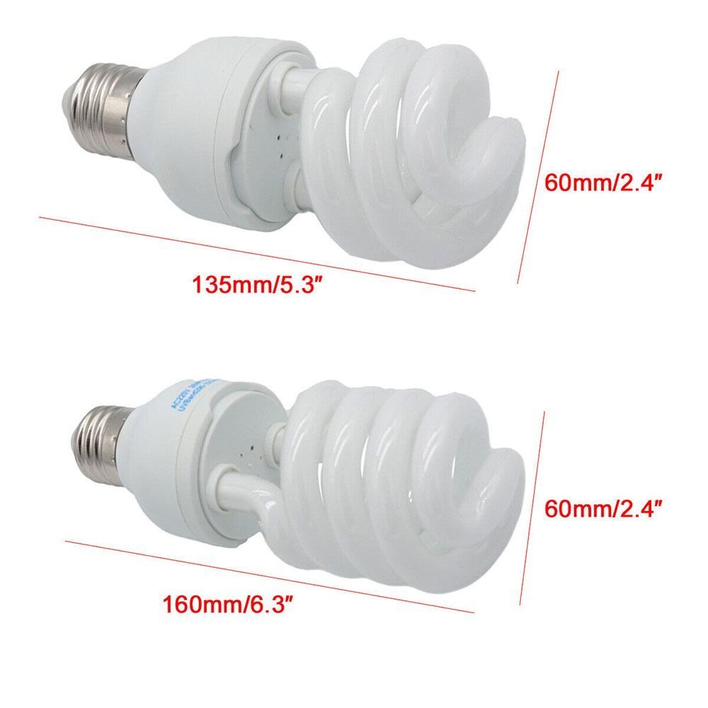 Tortoise Calcium Reptile Back Lamp Pet Screw Bulb Plant Calcium ...