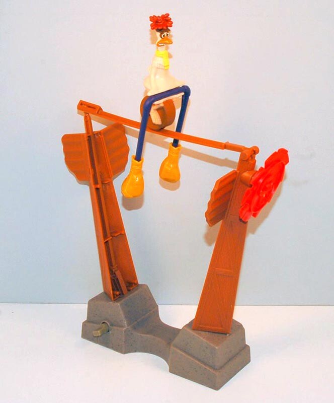 Chicken Run - Mac on the Highwire - #3 Burger King Toy | eBay
