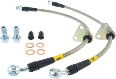 For 2000-2005 Honda S2000 StopTech Rear Stainless Steel SS Brake Lines ...
