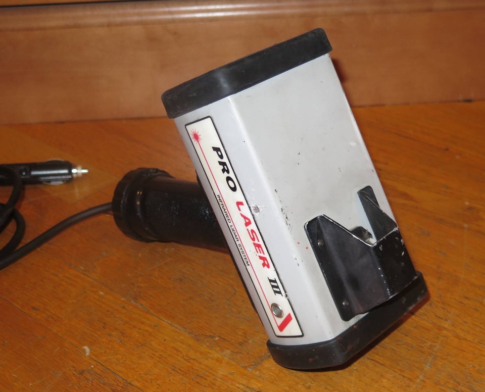 Kustom Signals Pro Laser III 3 LIDAR Police Laser Radar Gun - Tested ...