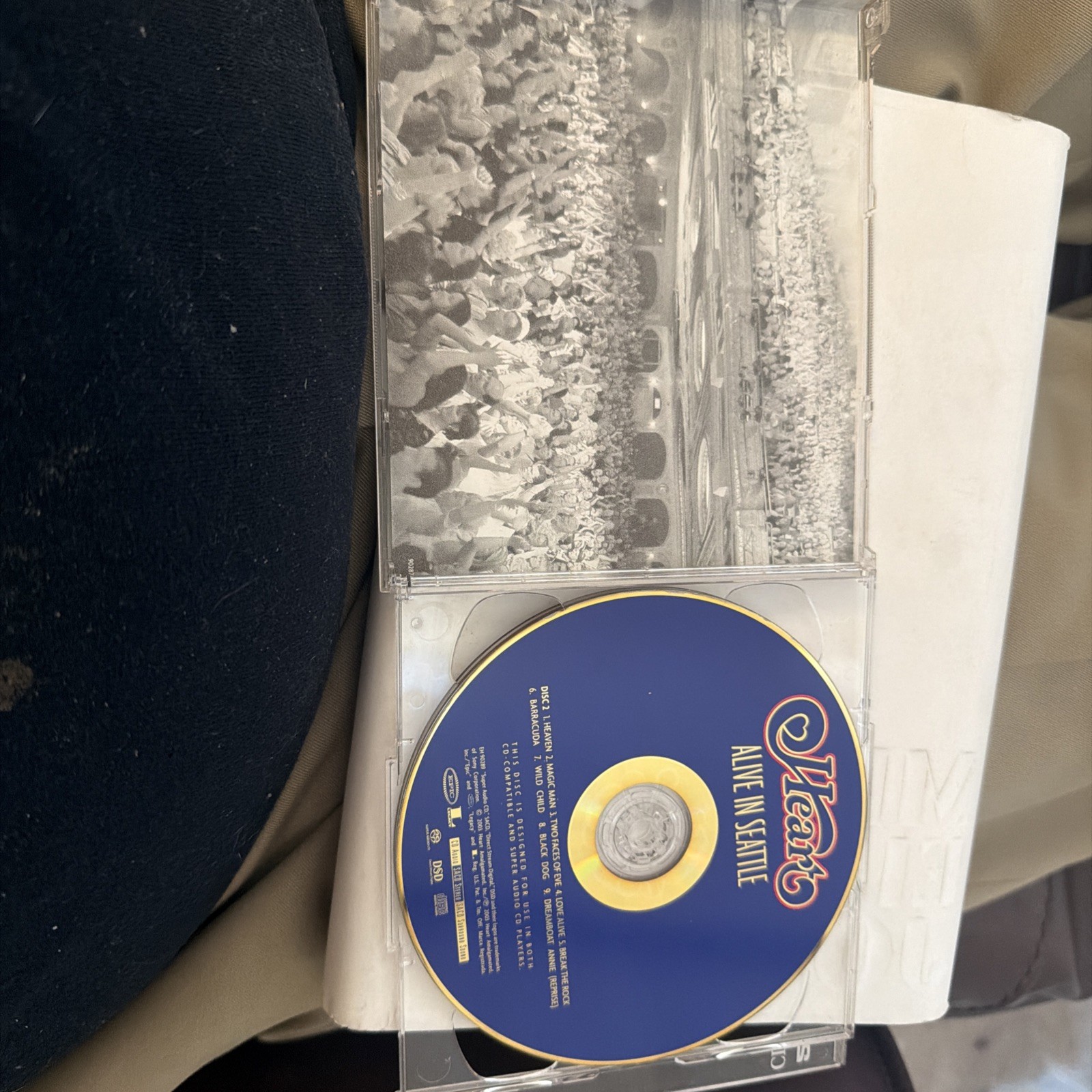 Heart Alive In Seattle SACD Surround Super Audio 2 CD Set Rare Out Of ...