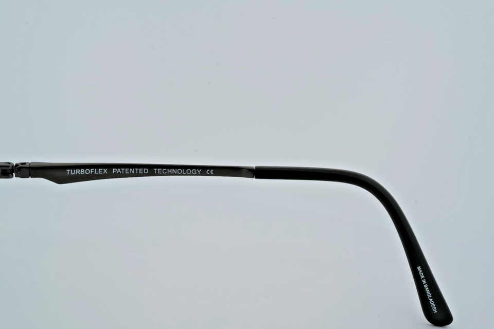 Turboflex TF339 Eyeglasses Frame Full Rim Rectangular Lightweight 52-19 ...