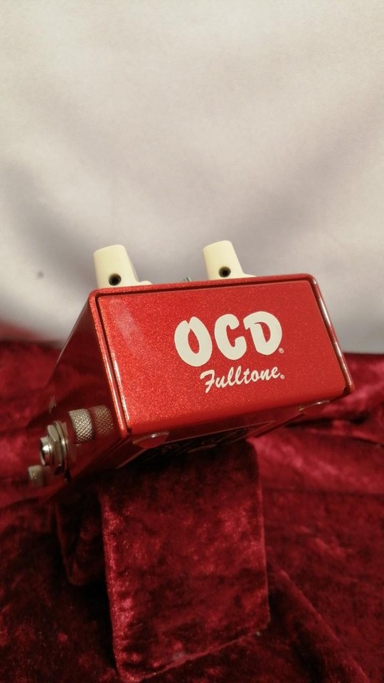 Pedale Drive Fulltone Customshop Candy Apple Red OCD V2 Usato | eBay