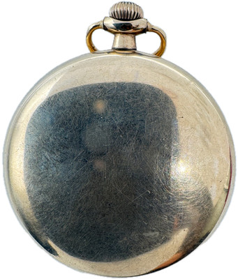 Antique 12 Size Wadsworth Smooth Open Face Pocket Watch Case 10k Gold ...