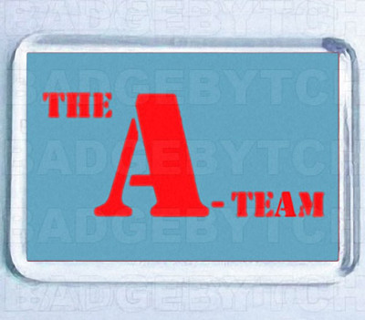 THE A-TEAM LOGO SMALL FRIDGE MAGNET - 80's COOL! | eBay UK