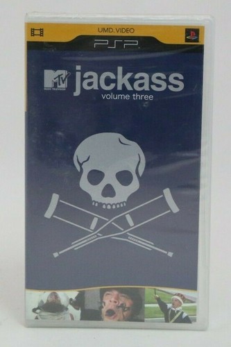 Jackass Volume Three UMD (Sony PlayStation Portable PSP) BRAND NEW SEALED | eBay