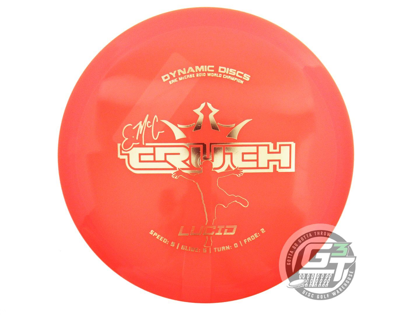 NEW Dynamic Discs Lucid EMAC Truth 174g Orange Gold Foil Midrange Golf ...