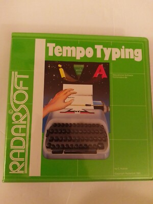 Commodore 64 / 128 Tempo Typing Software - Vintage Software 5.25 ...