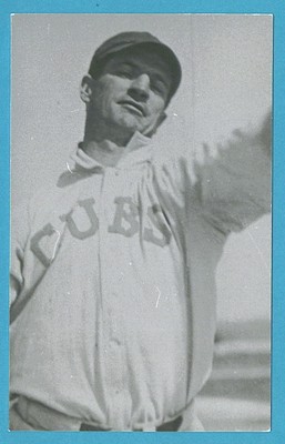 George Pierce (Chicago Cubs) Vintage Baseball Old Timers Postcard GRN ...