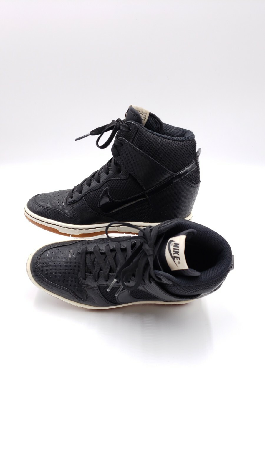 NIKE womens Dunk Sky Hi Platform Wedge Athletic Sneaker US Size 7 ...