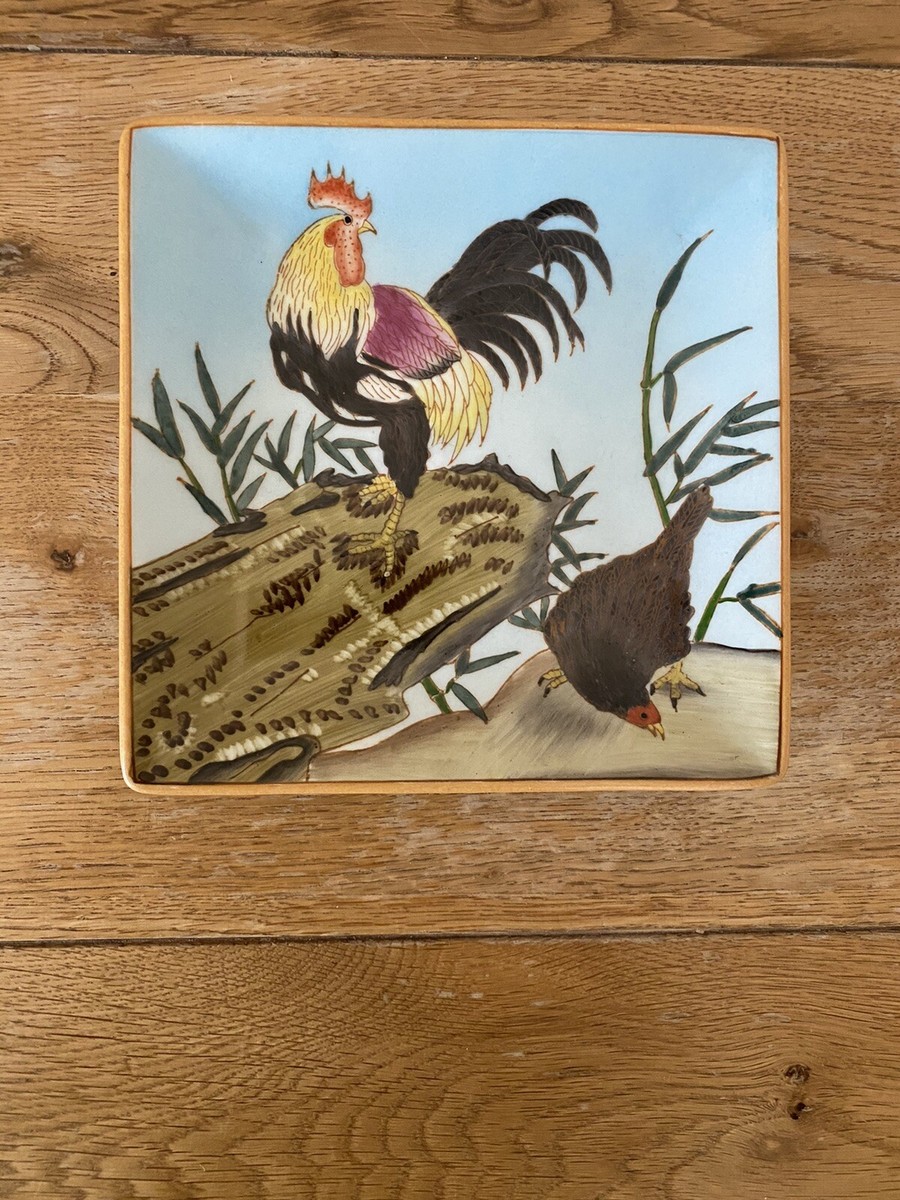 Rooster Collector Plates Vintage @fiestadinnerware Turkey Plate. I